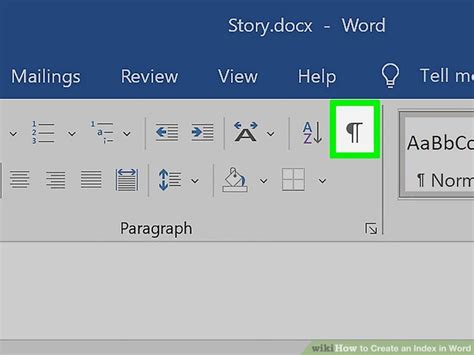 How To Create An Index In Word With Pictures WikiHow