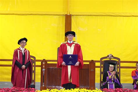 香港中文大學舉行第九十二屆大會（頒授學位典禮） 香港中文大學傳訊及公共關係處