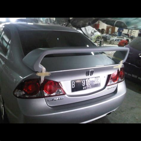 Jual Spoiler Vw Golf Mk6 Tsi Gti Wing Spoiler Vw Golf Mk6 Shopee