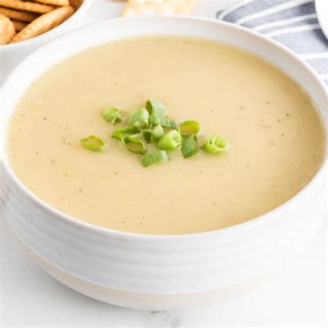 Creamy Instant Pot Potato Leek Soup ⋆ Real Housemoms