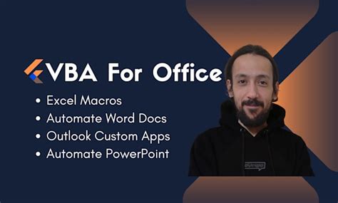 Write And Edit Vba Macros On Ms Excel And Ms Word And Outlook By Adam