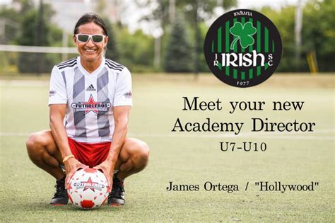 James Ortega Named Youth Academy Director At Jr Irish Soccer Club