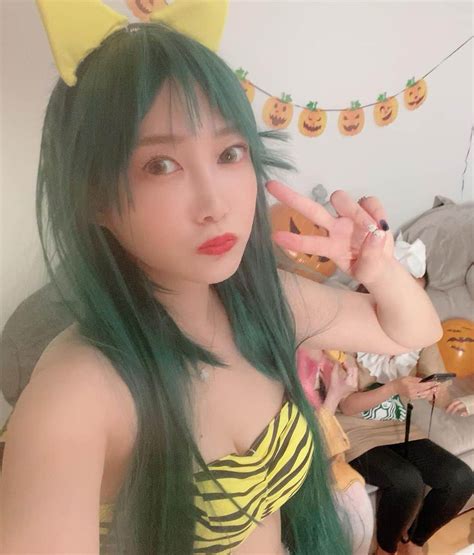 木下ゆうかさんのインスタグラム写真 木下ゆうかinstagram「今年は大好きなラムちゃん！ ラム＆あさにゃ ️