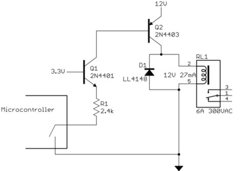 Microcontroller Preferred Way Of Interfacing Relay Coil With Active Low Output From MCU