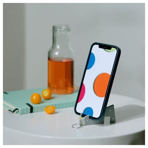 宜家yuppienalle 于皮奈 手机支架 灰色 Ikea