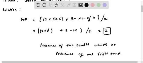 solved a compound with the molecular formula c8h14 has the following