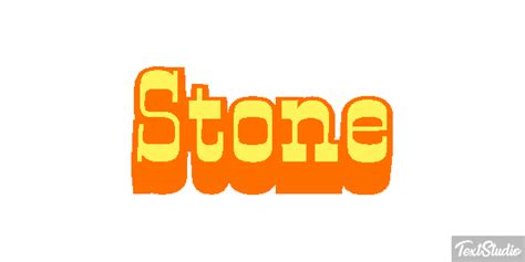 Stone Word Animated  Logo Designs