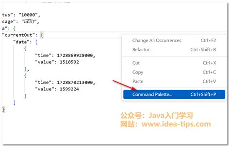 Vscode如何更改文件语言模式为json格式vscode将数据转换为json格式 Csdn博客