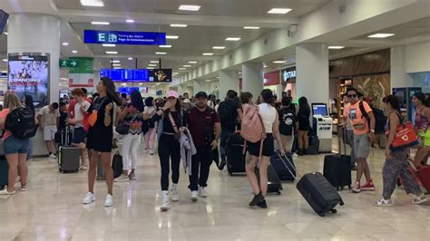 Aeropuerto De Cancún Registra Cinco Vuelos Retrasados A Texas Poresto
