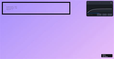 Leva Plugin Spring Codesandbox