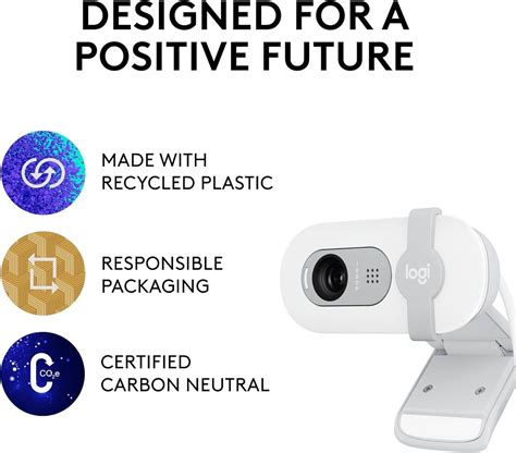 Logitech Brio 100 Full Hd 1080p Webcam For Meetings And Streaming Auto
