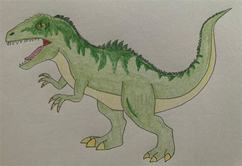 Cartoon Giganotosaurus By Drawasaurus04 On Deviantart