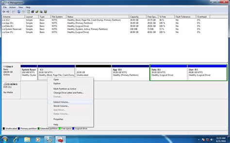 add move merge unallocated space to c drive in windows 7 easily