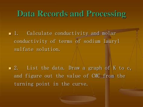 Ppt Determination Of Cmc Of Surfactant By Conductivity Methods