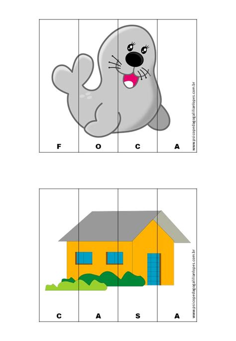 Quebra Cabeça Para Educação Infantil