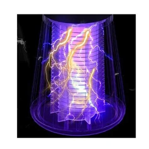 Luminaria Mata Mosquito Eletrico Repelente Armadilha Luz Ultravioleta LED Lampada Choque