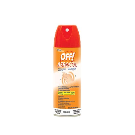 Off Insect Repellent Aerosol Spray 170g Shopee Malaysia