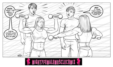 The Arms Race Aos Remake Sample 2 By Mightyfemalemusclecomix Hentai