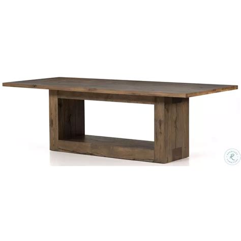 Perrin Rustic Fawn 93 Dining Table From Four Hands Coleman Furniture