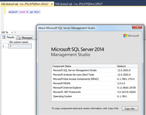 Sql Server Is Sql Management Studio Expected To Automatically Display