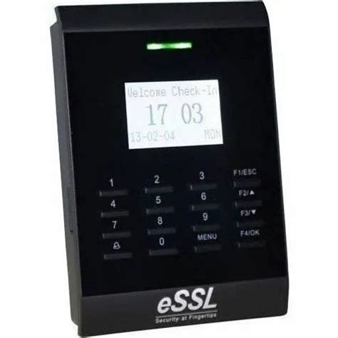 Proximity Card Reader Black Essl Single Door Access Control System Model Name Number Sc 203 At