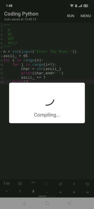 Abcde Pattern Program 2 In Python Youtube