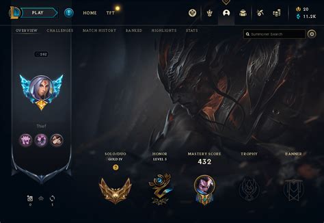 Eune Lvl262 Gold4 ⭐82 Skin ⭐night Bringer Yasuo 170k Pts 134 Champ ⚡