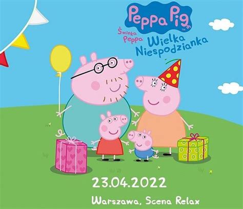 Świnka Peppa Wielka Niespodzianka Spektakl Dla Dzieci 2 Bilety Na Wydarzenie Empikbiletypl