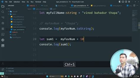 04 Typescript Tutorial 4： Mastering Type Annotations In Ts With