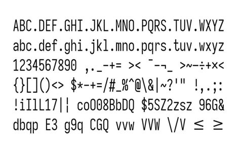 Iosevka Font Free Download