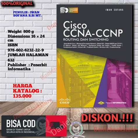 BUKU CISCO CCNA CCNP Routing And Switching IWAN SOFANA Informatika
