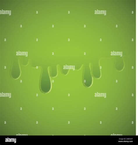 Realistic Green Slime Skin Vector Stock Vector Image Art Alamy