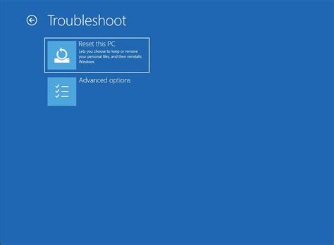Advanced options windows что делать и как