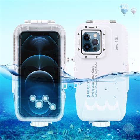 PULUZ 40 м/130 футов водонепроницаемый корпус для дайвинга фото-и ...