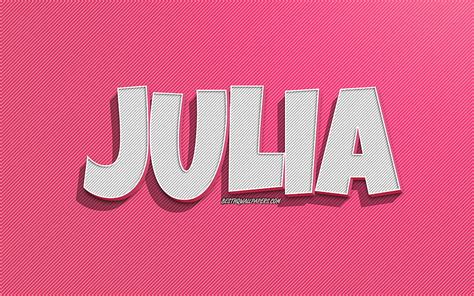 Julia Name