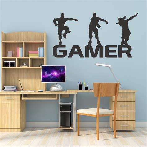 Décor Decals Stickers And Vinyl Art Fortnite Wall Vinyl Sticker Gaming