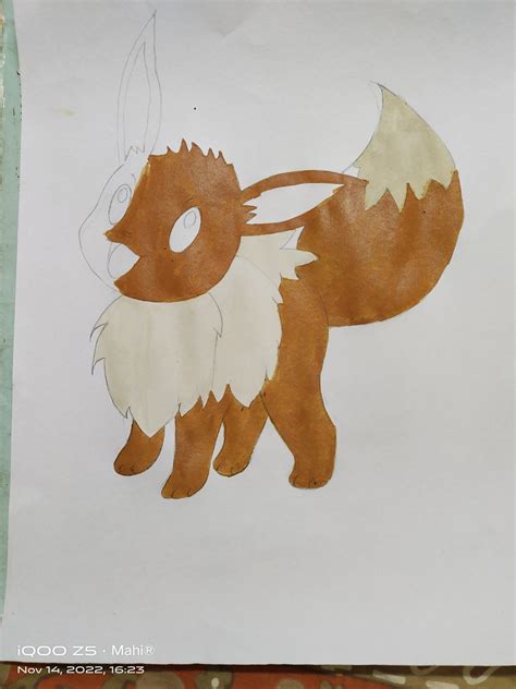 How To Draw A Eevee Step By Step