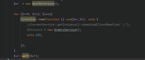 开两个协程实例化同个类报 class xxx not found · issue 211 · swow swow · github