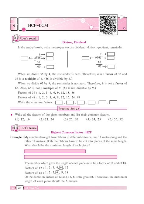 Maharashtra Board 6th Standard Maths Book Pdf Aglasem