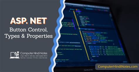 Button Control In Asp Net Properties