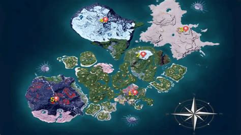 Palworld Full Map All Regions Locations And Points Of Interest Pro