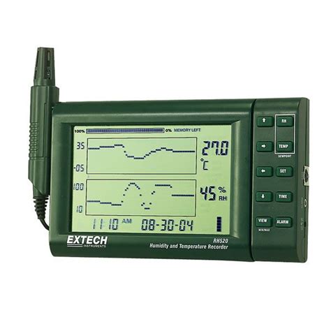 Extech RH520A Humidity Temperature Chart Recorder Rapid Tech