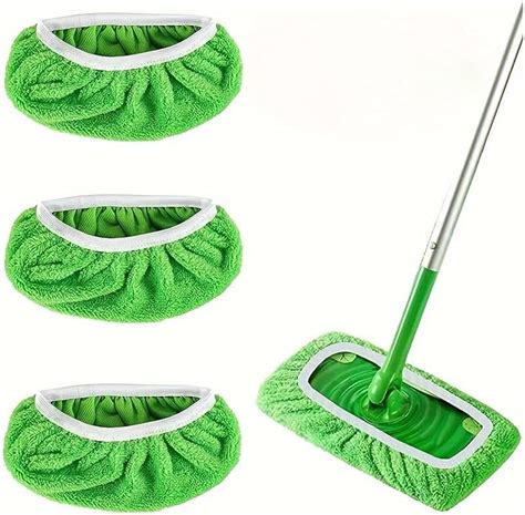 2 Pcs Washable Reusable Mop Replacement Pad 2 Pcs Reusable Mop Replacement Pad T For Wet