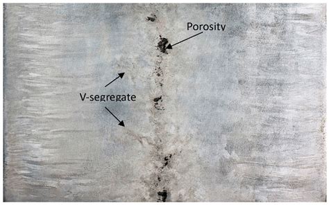 Macroetched Longitudinal Section Of Billet Sample Download Scientific Diagram