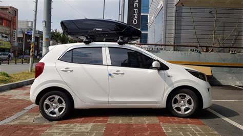 올뉴모닝 밴 루프박스 가로바 구매시 트렁크 용량이 두 배 확장된다 네이버 블로그