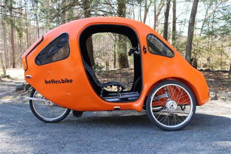 Трехколесный электрический веломобиль (11 фото + видео) » 24Gadget.Ru ...