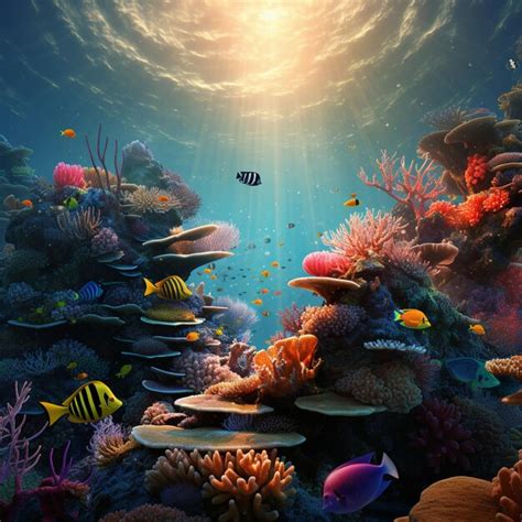 Premium Ai Image Marine Ecosystem