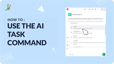 How To Use The Ai Task Command Tawk To