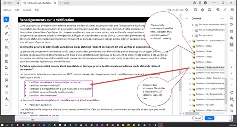 Invalid Use Of A Thead Structure Element No Ta Adobe Product