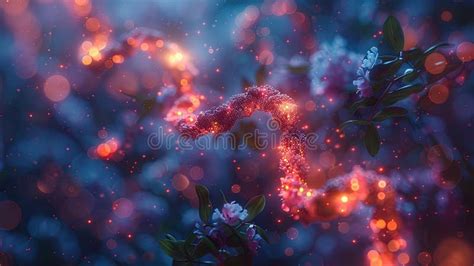 Dna Gene Helix Spiral 3d Loop Chromosome Molecule Cell Dna Molecule Or Genome Cell For